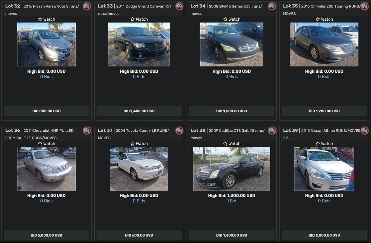 Public Auto Auctions In Florida - Websites & Location Info